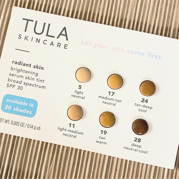 Makeup | Tula Radiant Skin Tint 6 Shades | Poshmark
